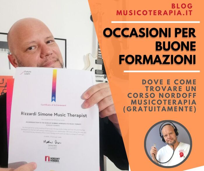 corso approccio Nordoff Robbins